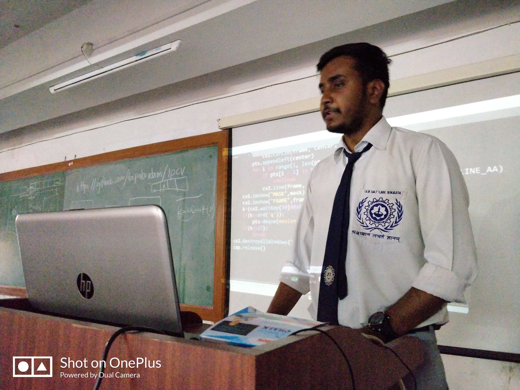 IEM E-Cell organized 'Image Processing with OpenCV" workshop - IEM-UEM Group