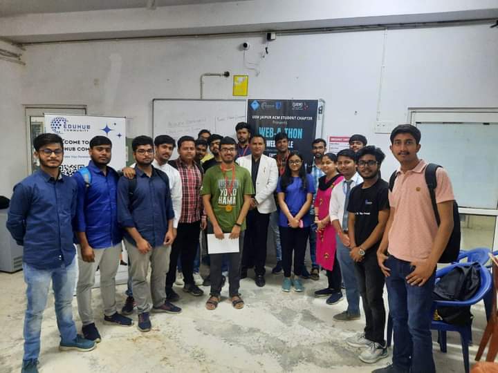 Web-A-Thon, University of Engineering & Management (UEM), JAIPUR. On 18th March, 2023, students ...