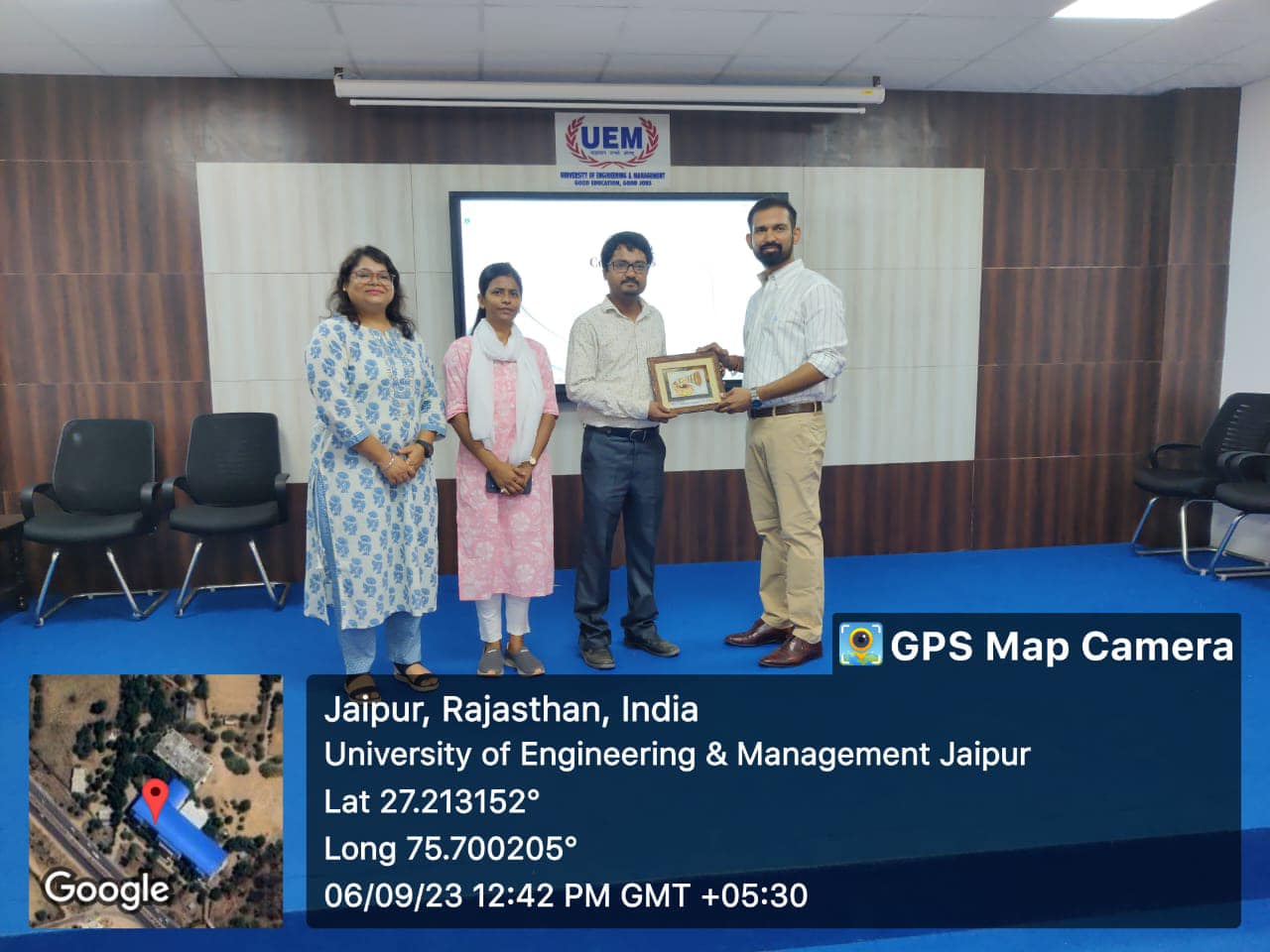 Codesta Coding Club of the University of Engineering & Management (UEM), Jaipur in association ...