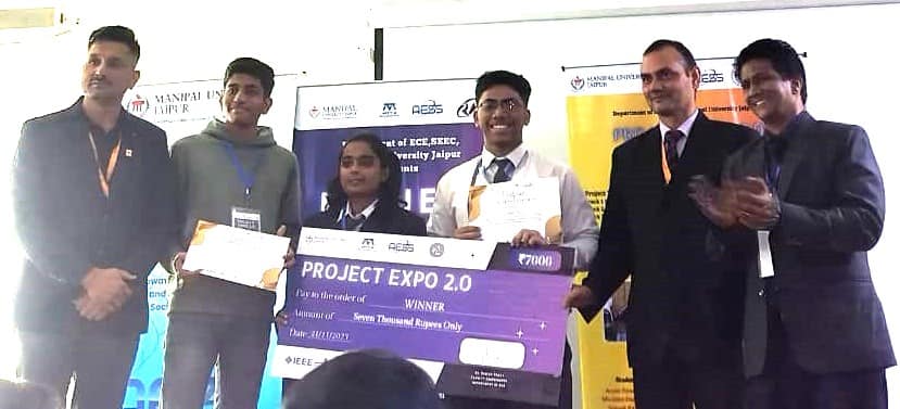 A team of first year students of University of Engineering and Management (UEM) Jaipur got 1st ...
