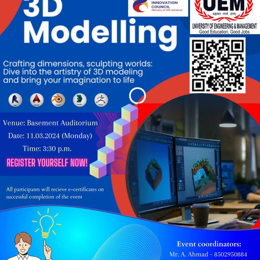 University of Engineering and Management, Jaipur is organising a hands ...