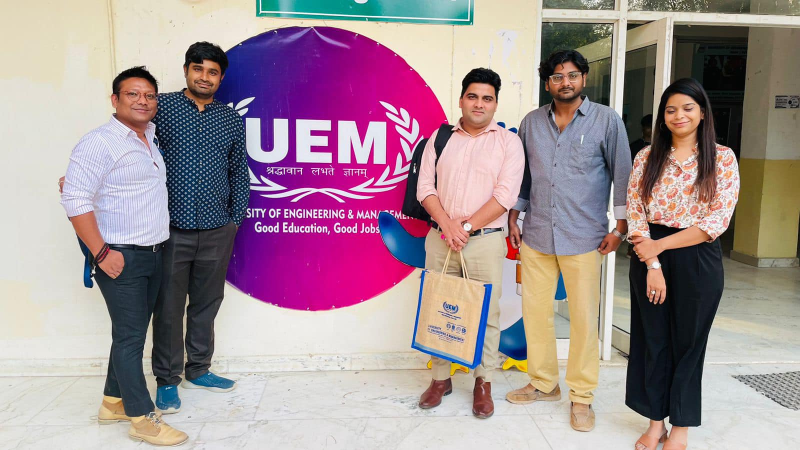 Campus drive held at UEM Jaipur campus on 6th April, 2024 - IEM-UEM Group