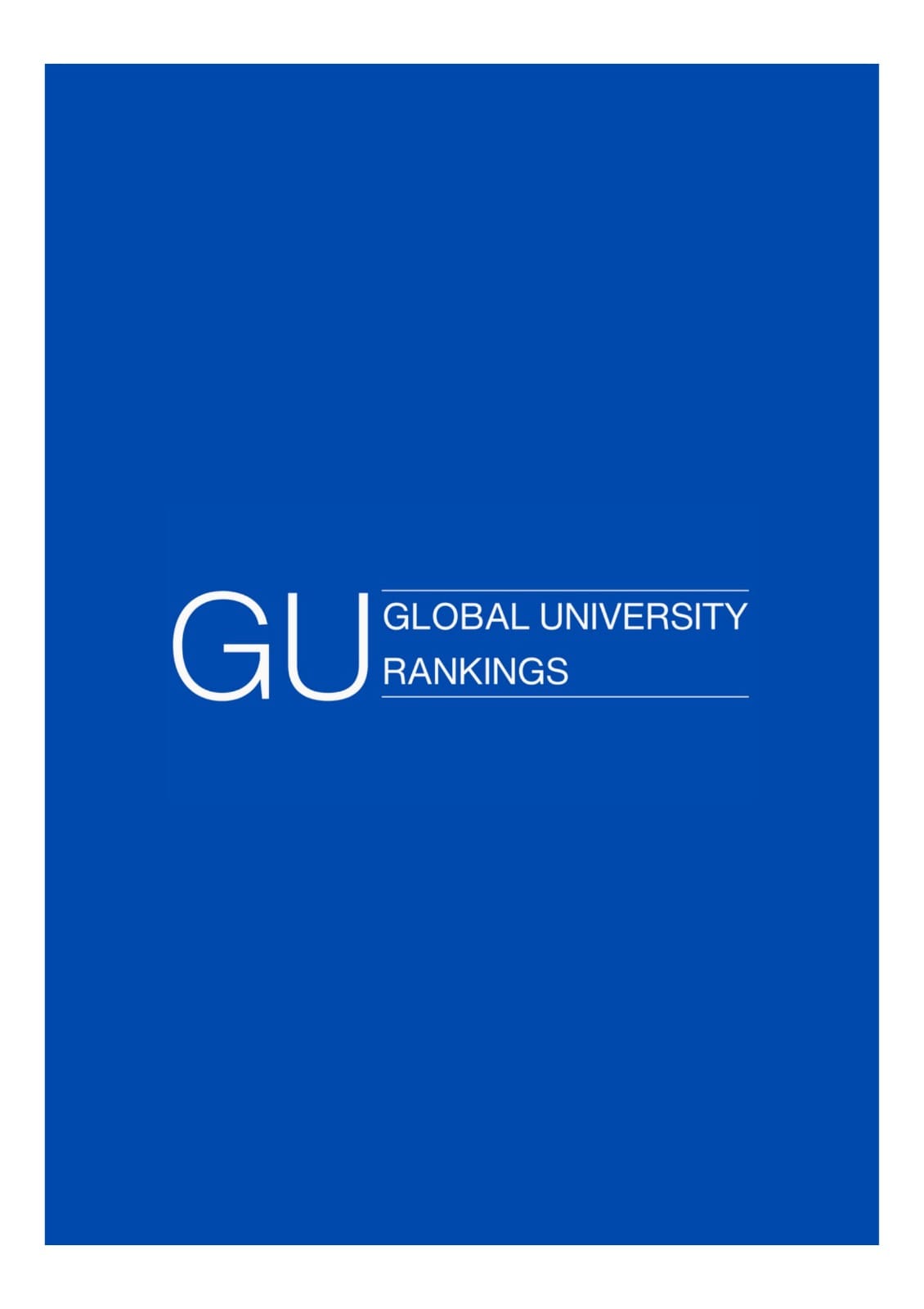 GU Rankings - Diversity, Equity, and Inclusion (DEI) & Strong Institutions (SI) Rankings 2024 ...